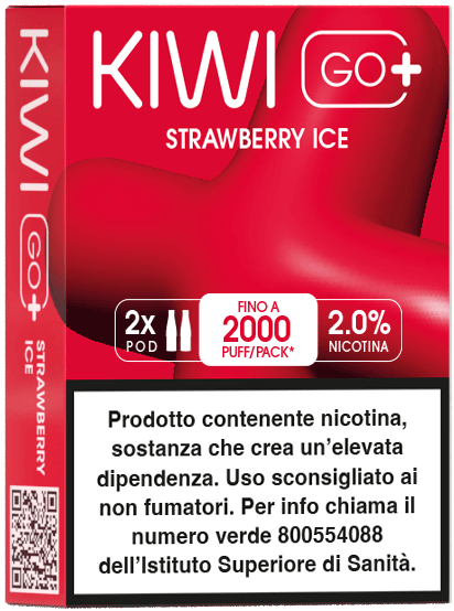 KIWI GO+ La sigaretta elettronica ricaricabile